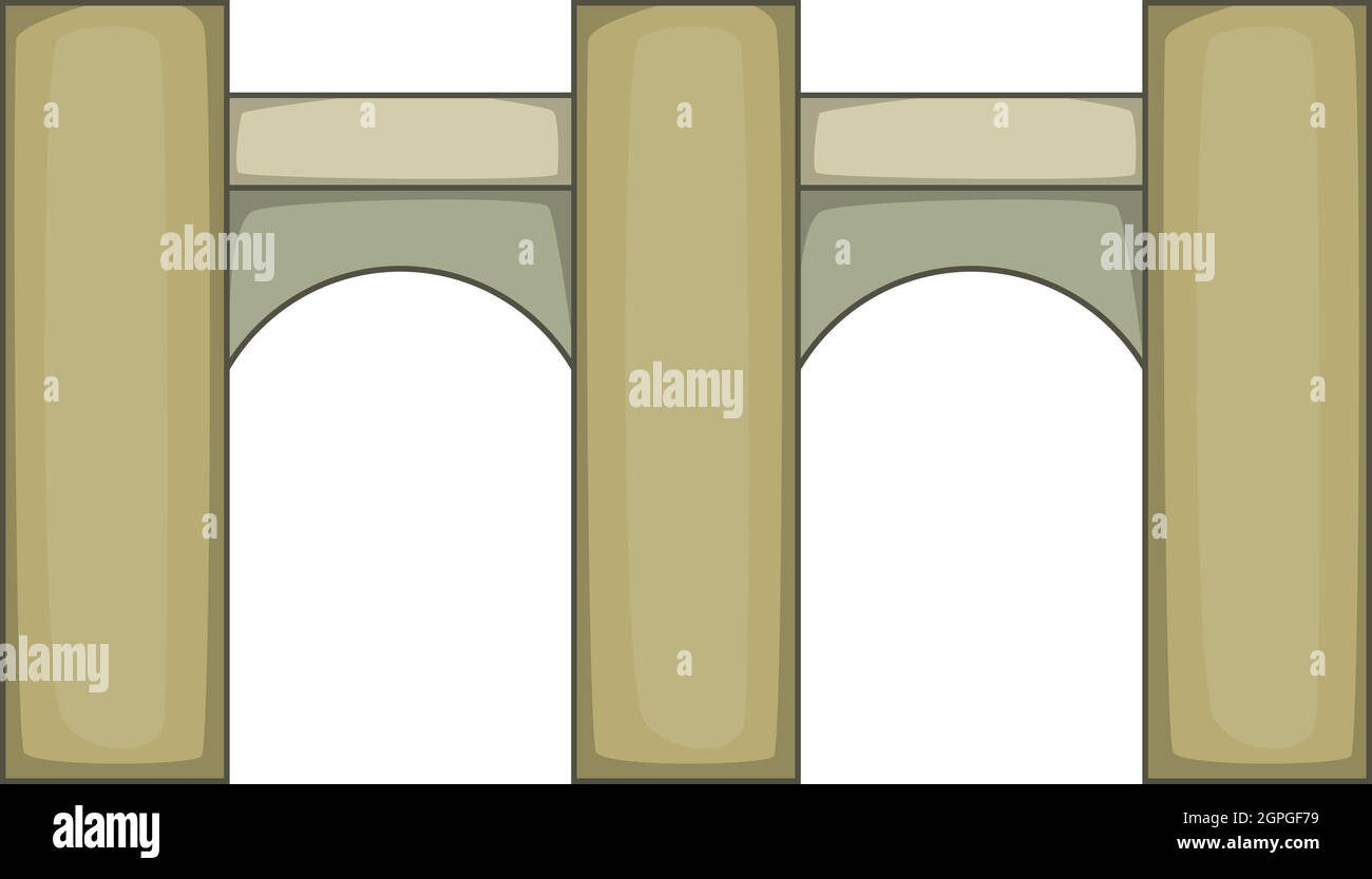 High bridge icon, cartoon style Stock Vector Image & Art - Alamy