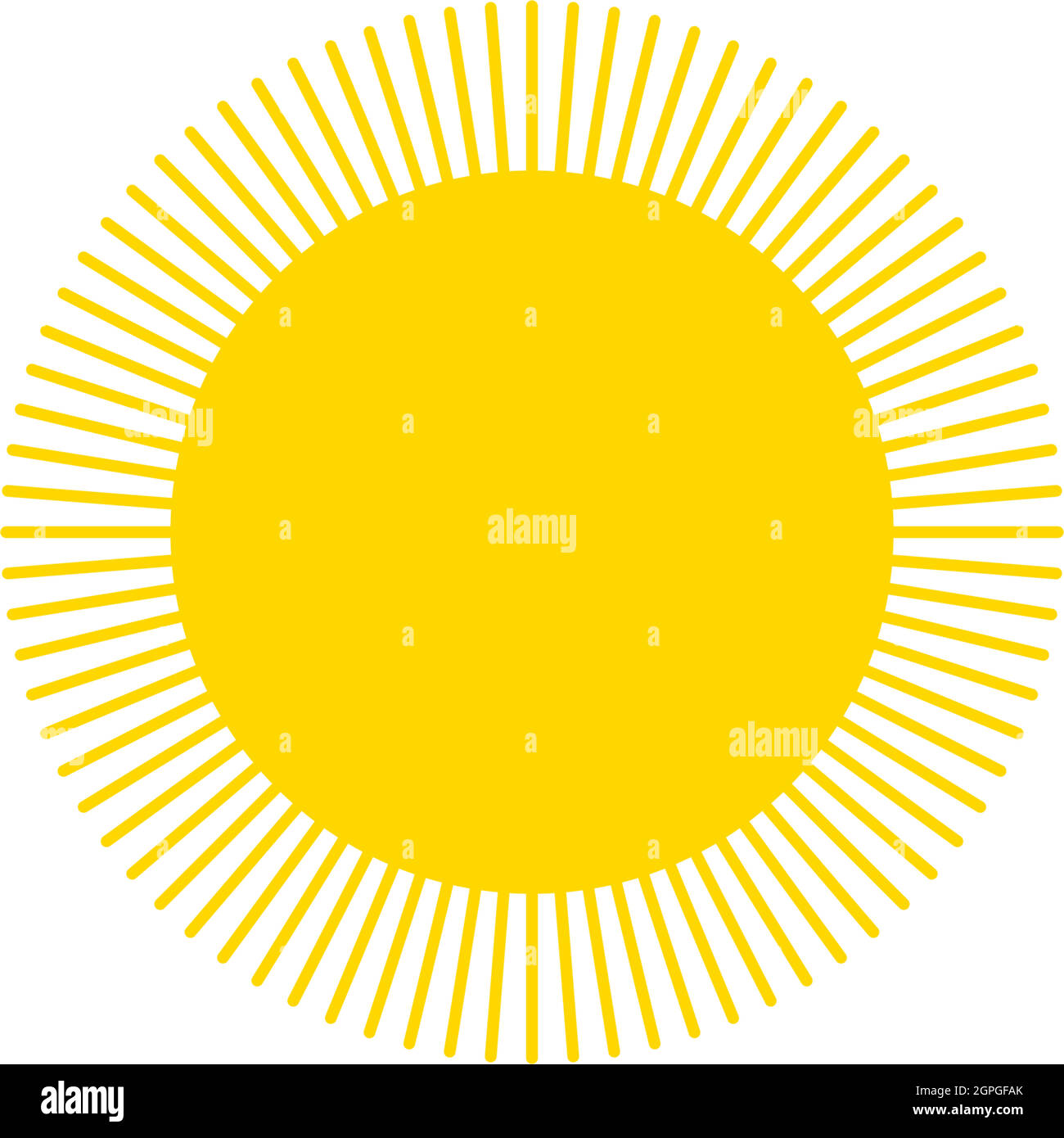 Sun beams rays light Stock Vector Images - Alamy