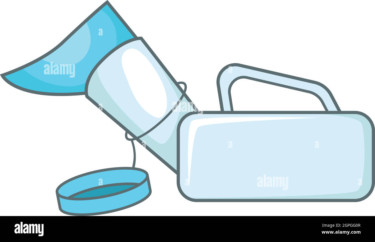 Urinal pot for the disabled icon, cartoon style Stock Vector Image ...