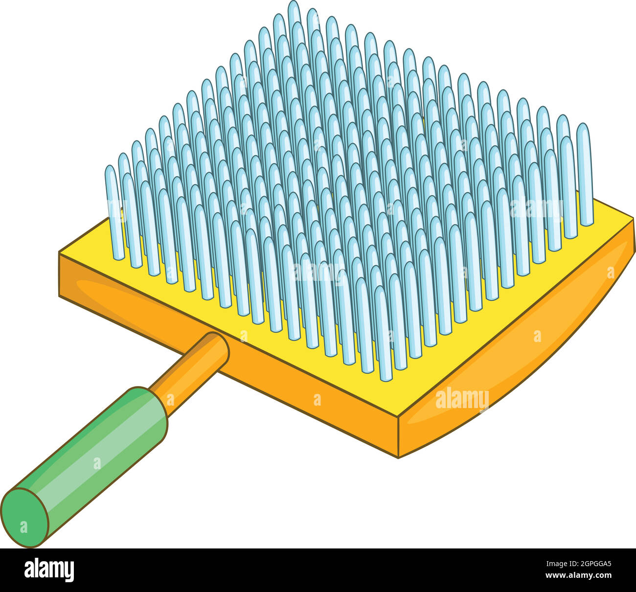 Groomer pet brush icon Cut Out Stock Images & Pictures - Alamy