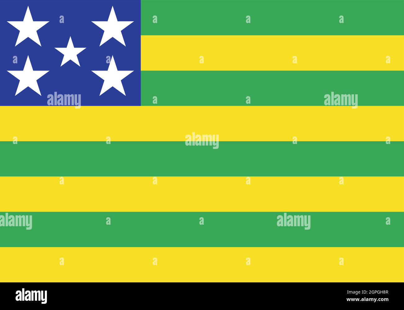 Goias officially flag Stock Vector Image & Art - Alamy