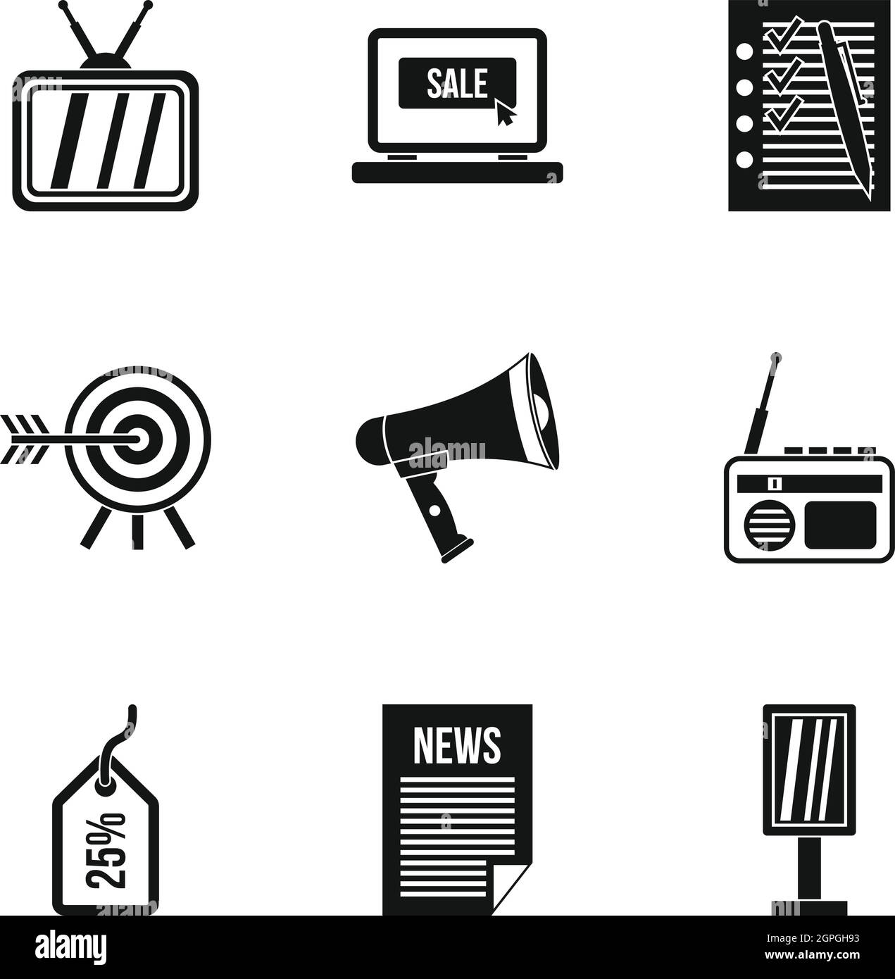 Advertising project Stock Vector Images - Alamy