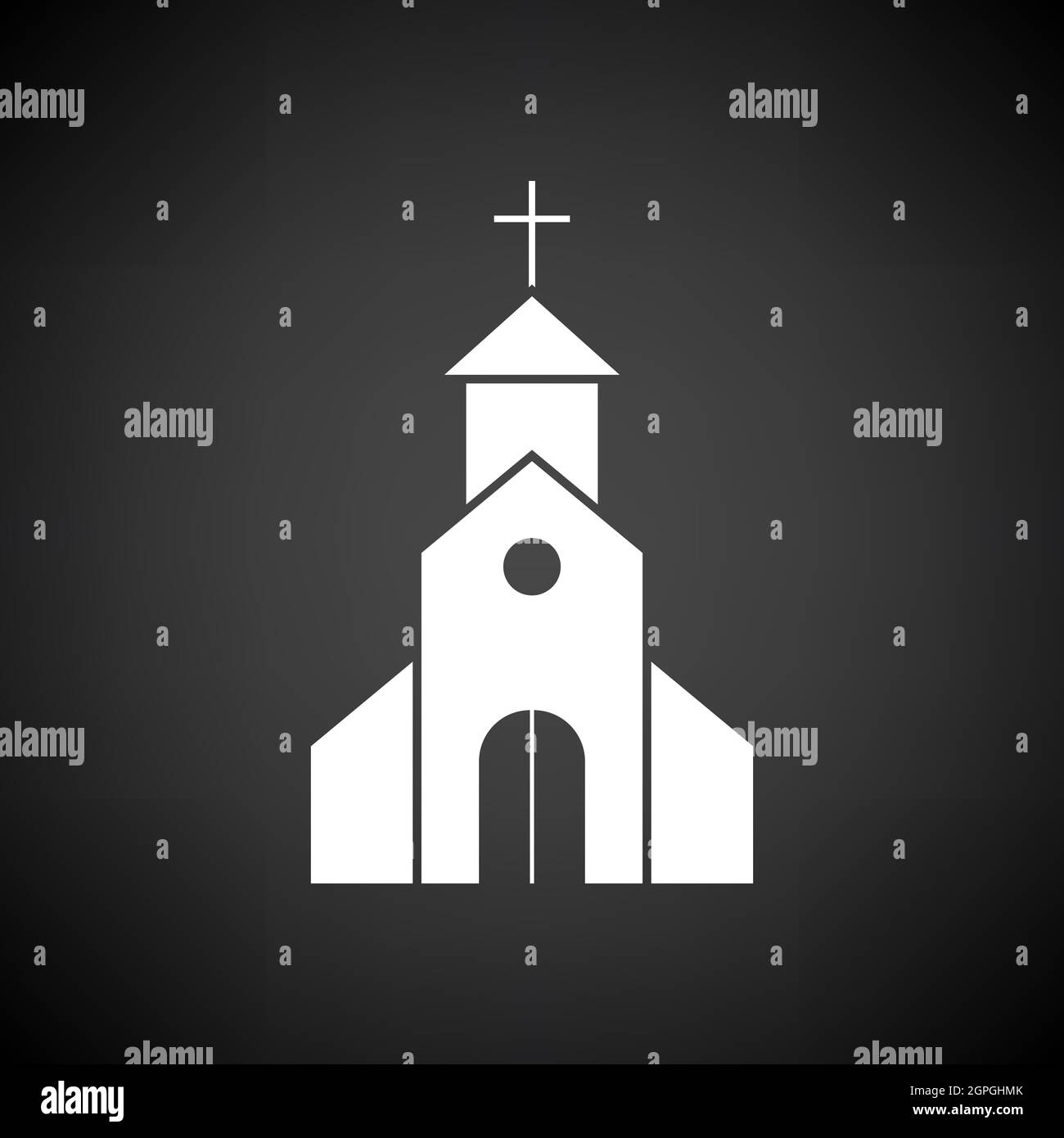 White church and cathedral Stock Vector Images - Alamy