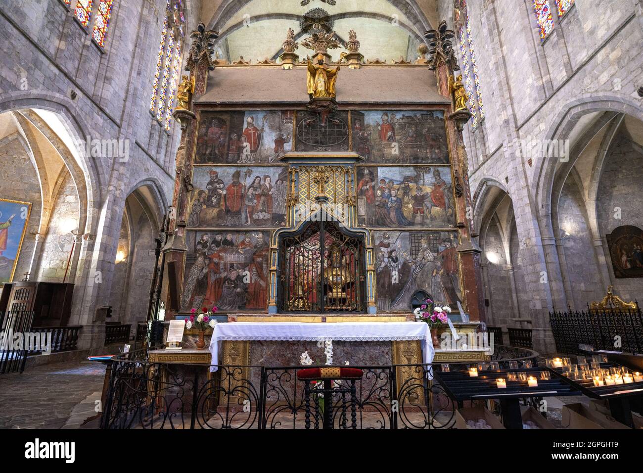 France, Haute Garonne, route of St Jacques de Compostelle, Saint ...