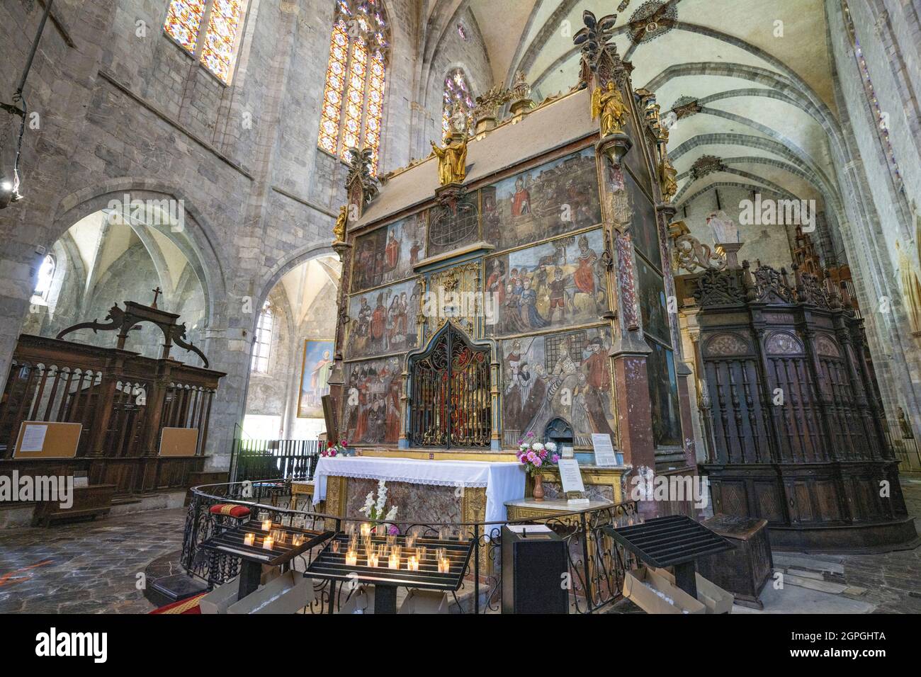 France, Haute Garonne, route of St Jacques de Compostelle, Saint ...