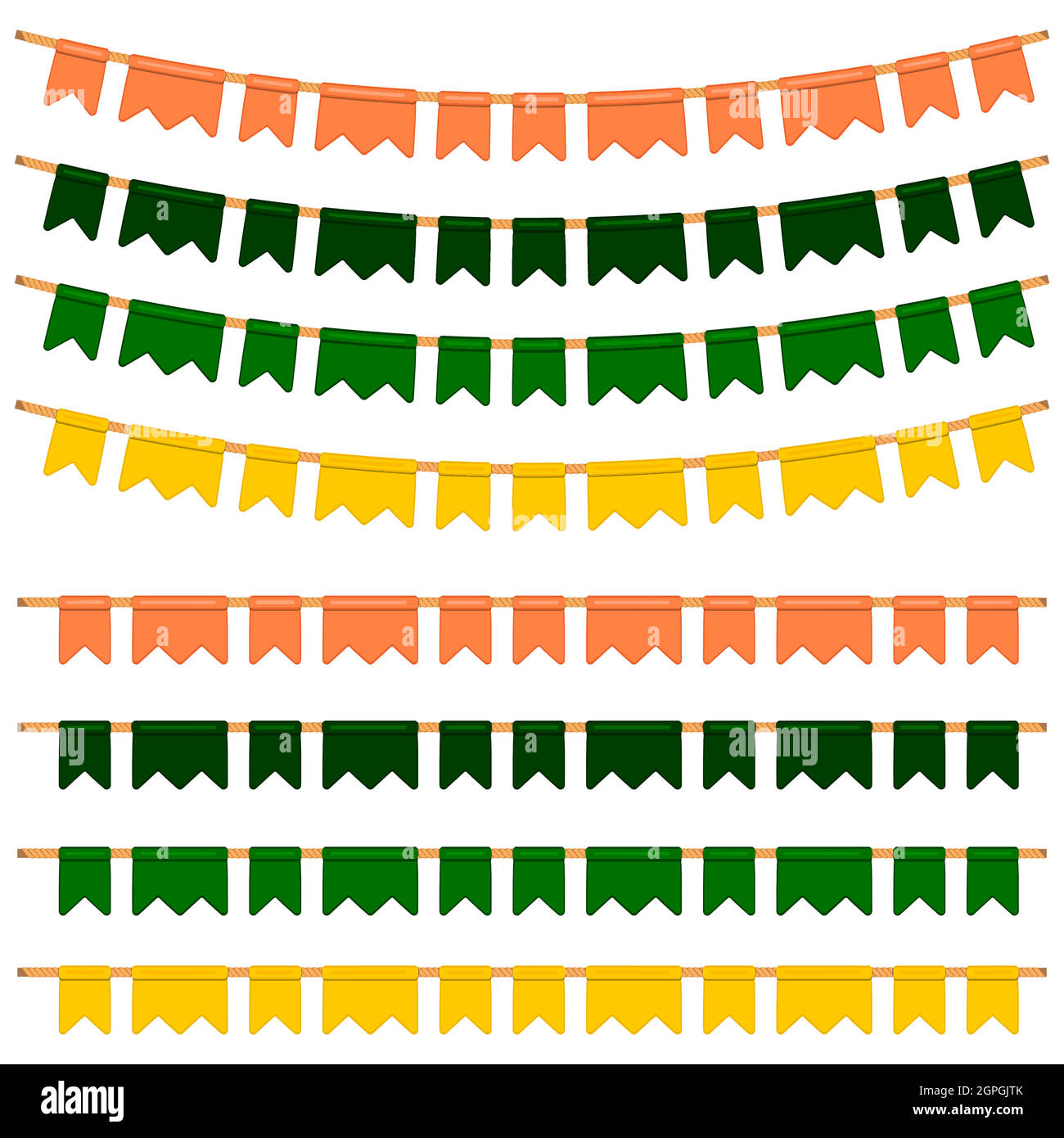 Irish bunting hi-res stock photography and images - Alamy