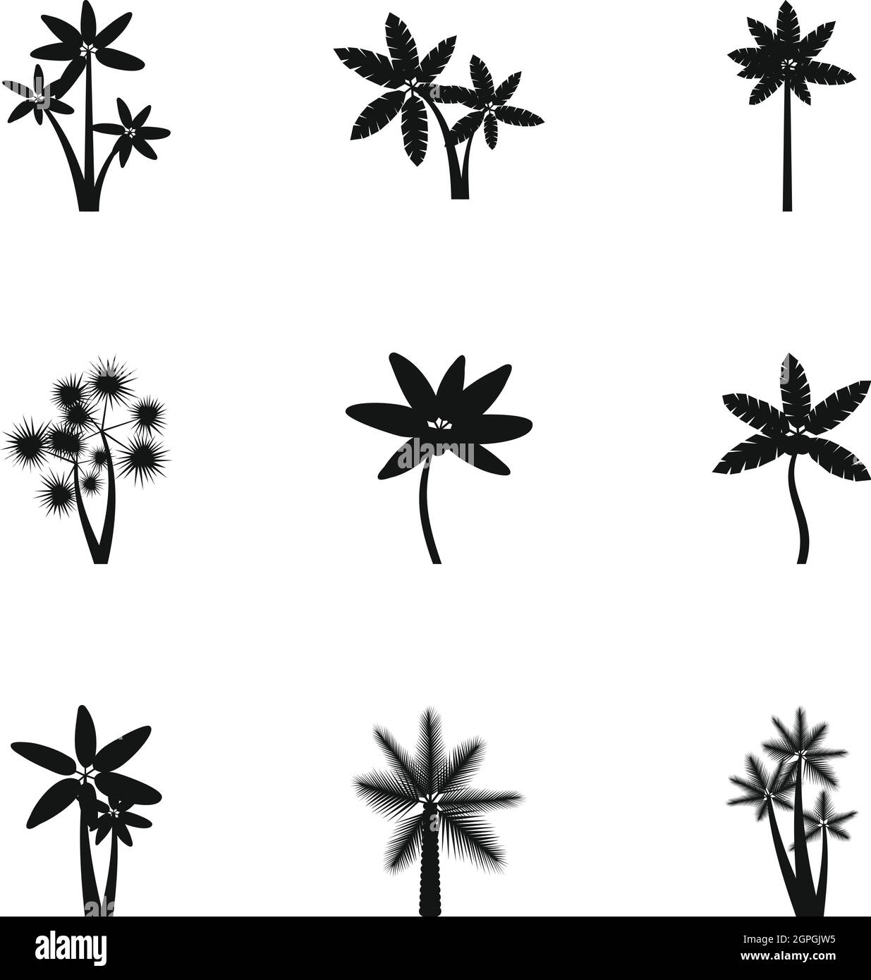 Simple black icons Black and White Stock Photos & Images - Alamy