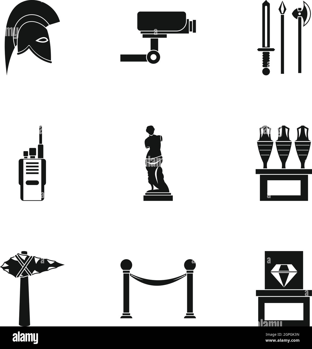 Museum style image Cut Out Stock Images & Pictures - Alamy