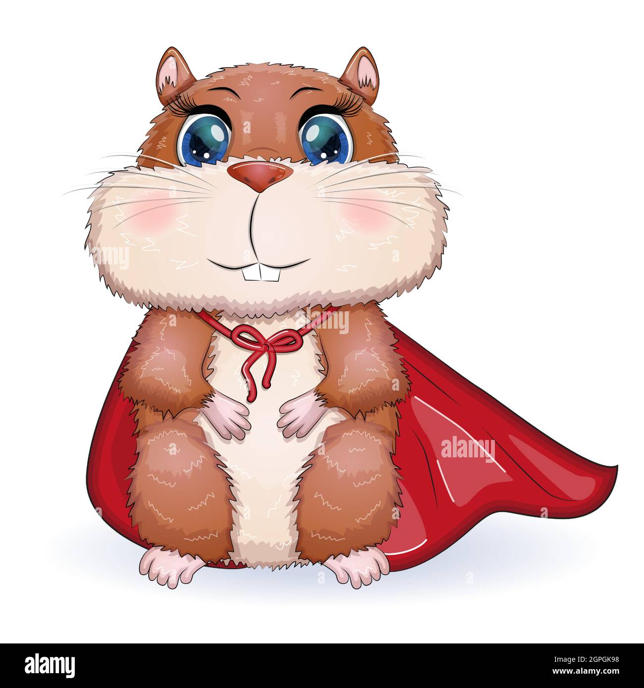 Superhero hamster. Cute hamster superhero, hamster cartoon characters ...