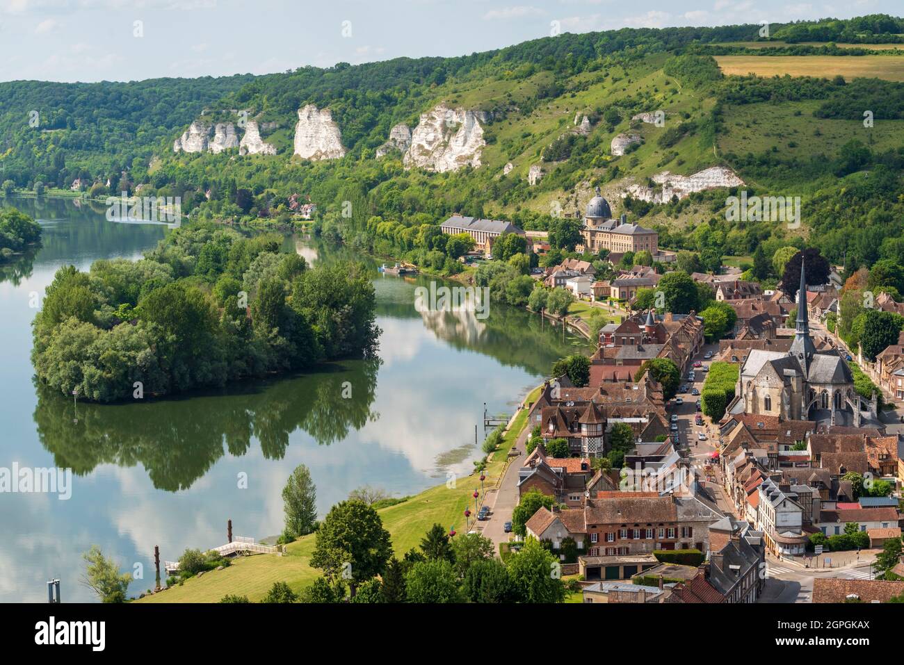 Normandy village village hi-res stock photography and images - Alamy