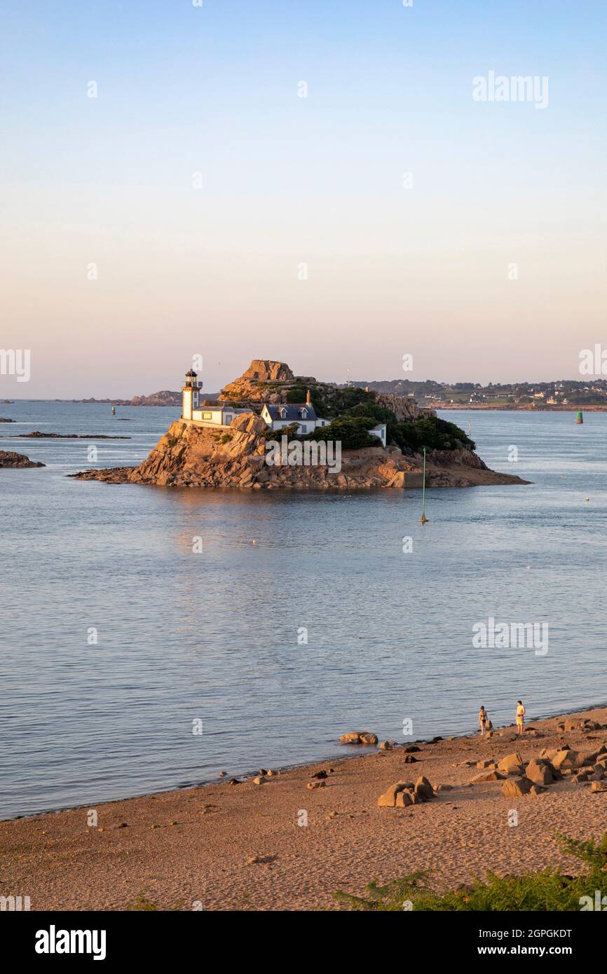 France, Finistere, Carantec along the GR 34 hiking trail or customs ...