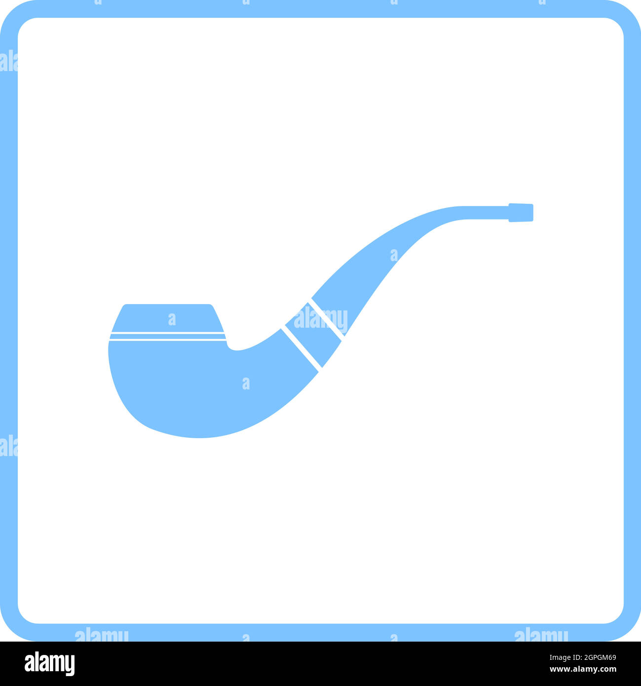 Pipe smoke black background Stock Vector Images - Alamy