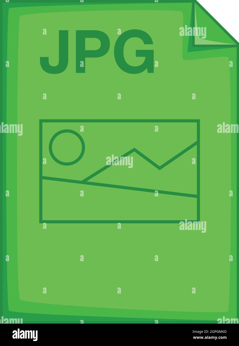 JPG file icon, cartoon style Stock Vector Image & Art - Alamy