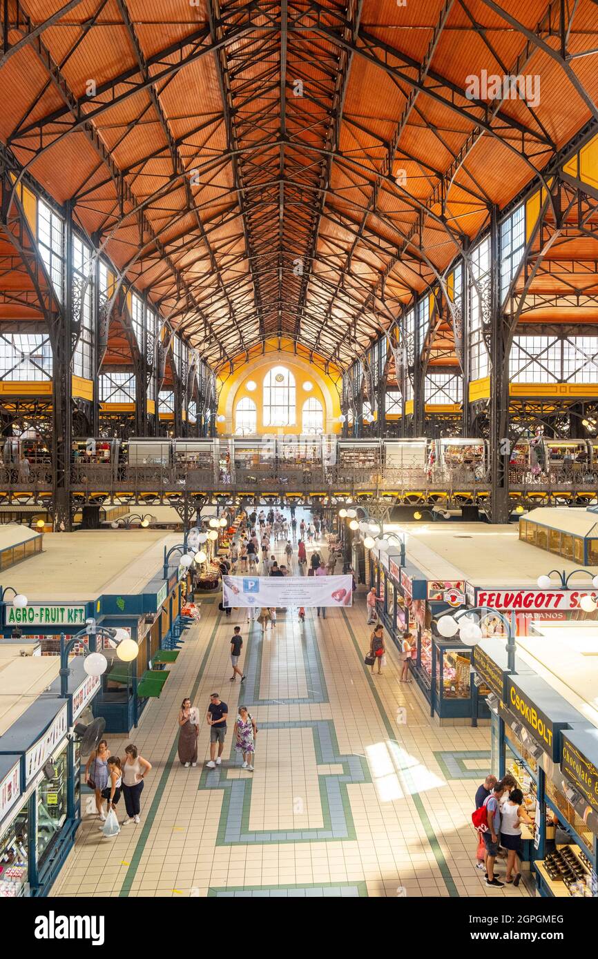 Hungary, Budapest, listed as World Heritage by UNESCO, Pest district ...