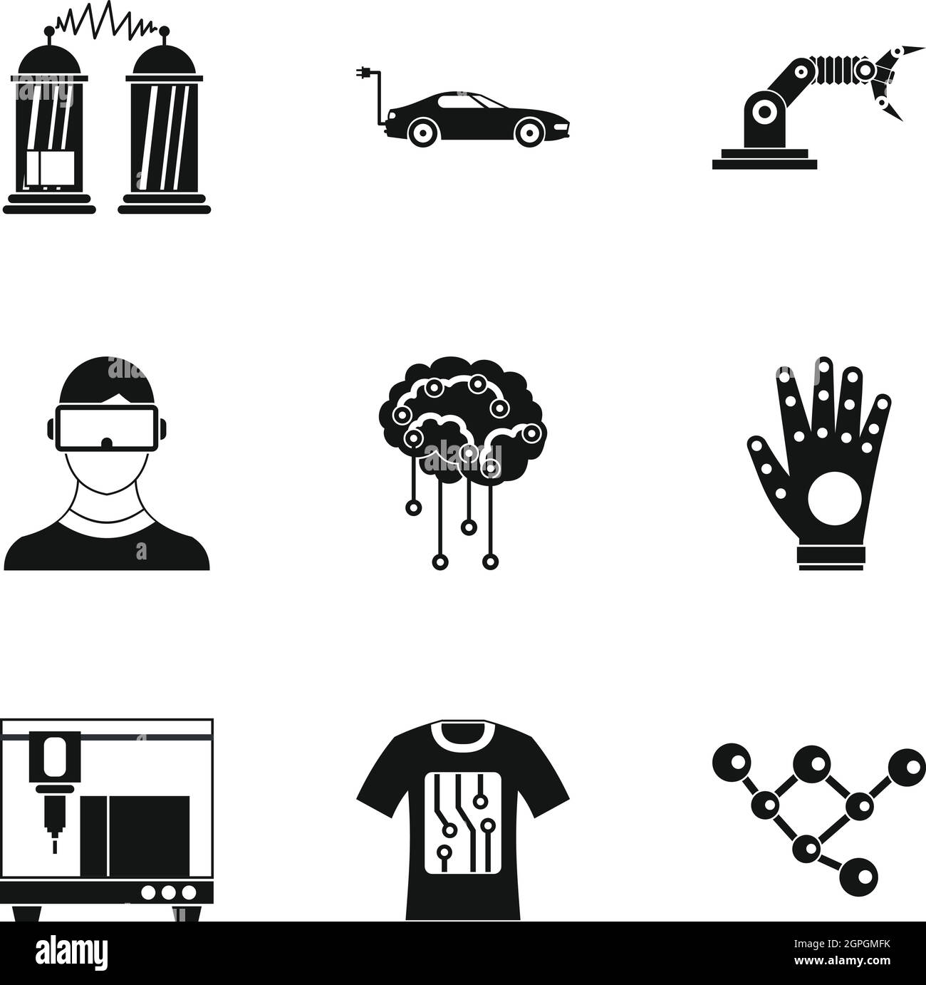 Innovation icons set, simple style Stock Vector Image & Art - Alamy