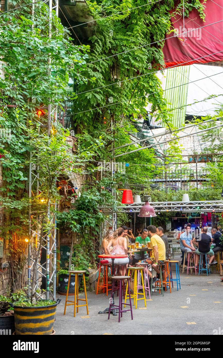 Hungary, Budapest, listed as World Heritage by UNESCO, Pest district ...