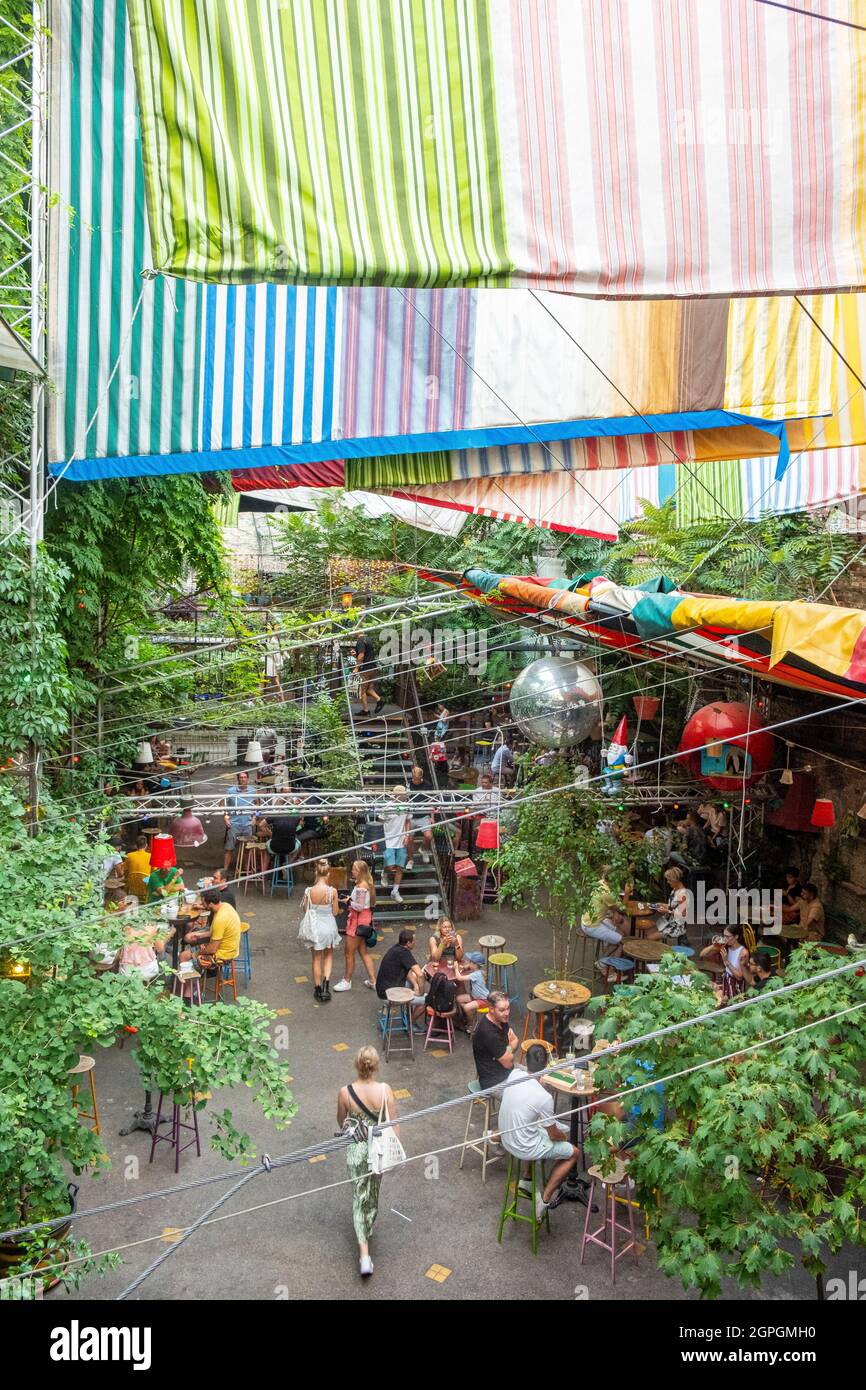 Hungary, Budapest, listed as World Heritage by UNESCO, Pest district ...