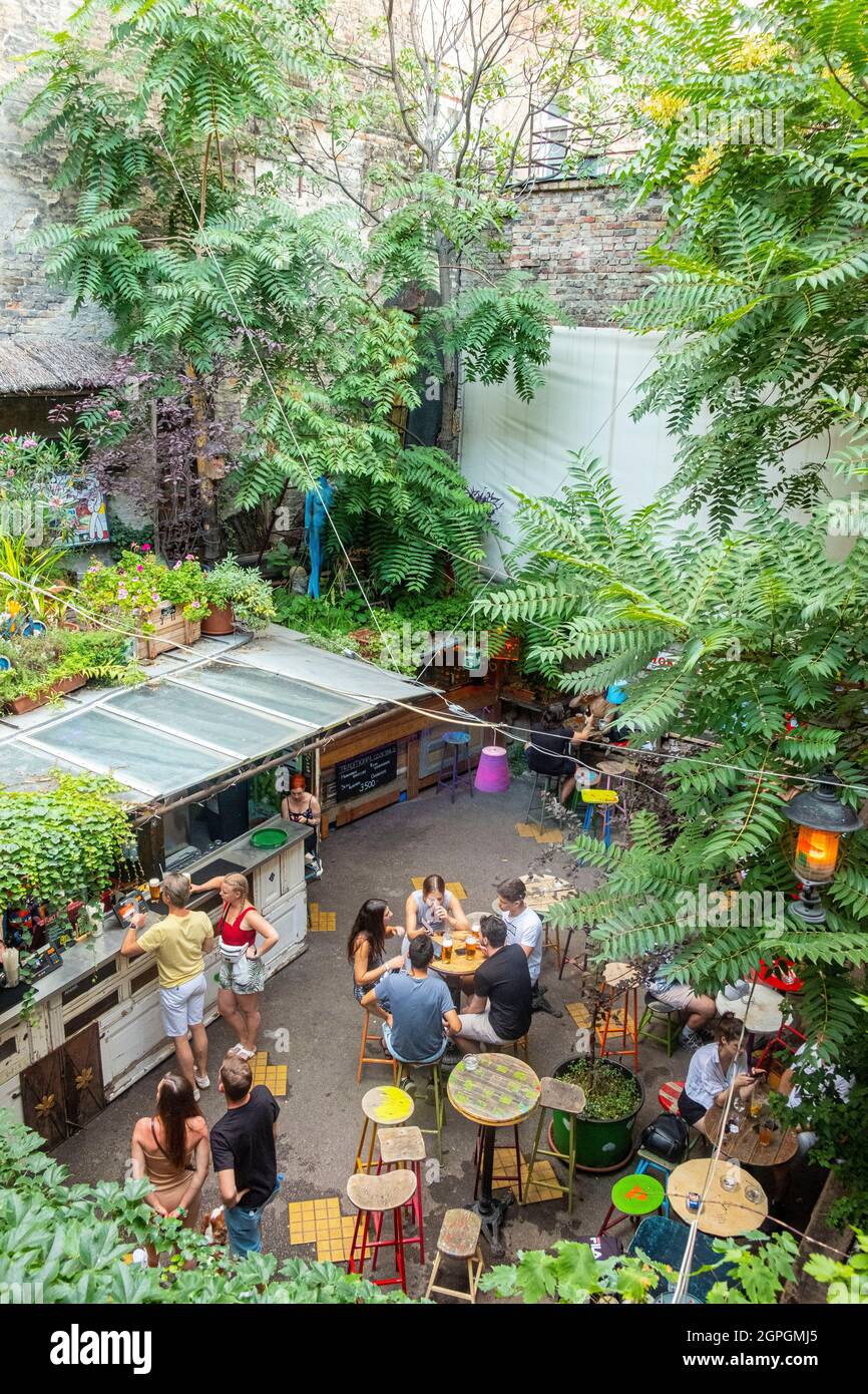 Hungary, Budapest, listed as World Heritage by UNESCO, Pest district ...