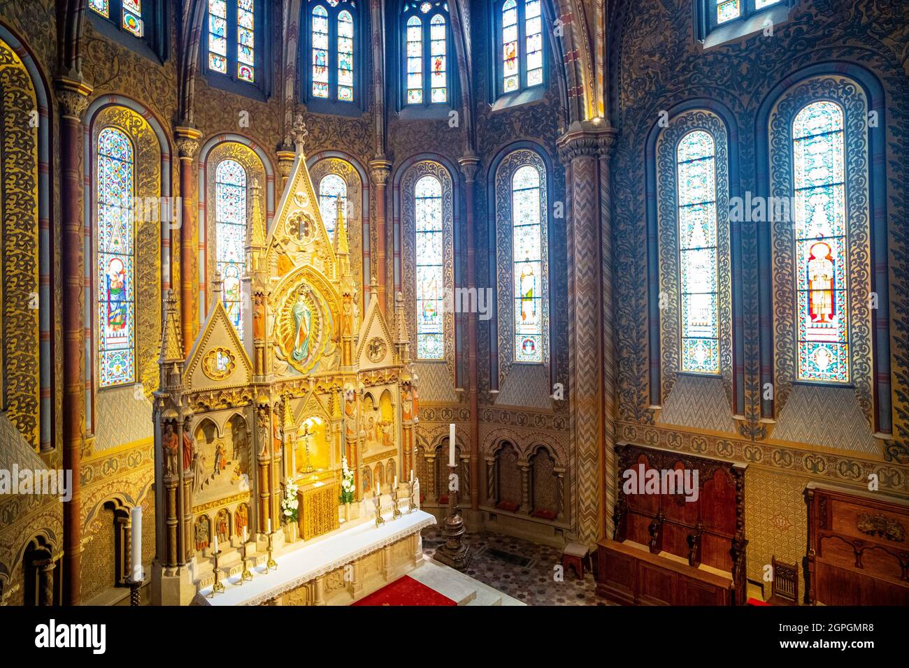 Hungary, Budapest, listed as World Heritage by UNESCO, Buda district ...