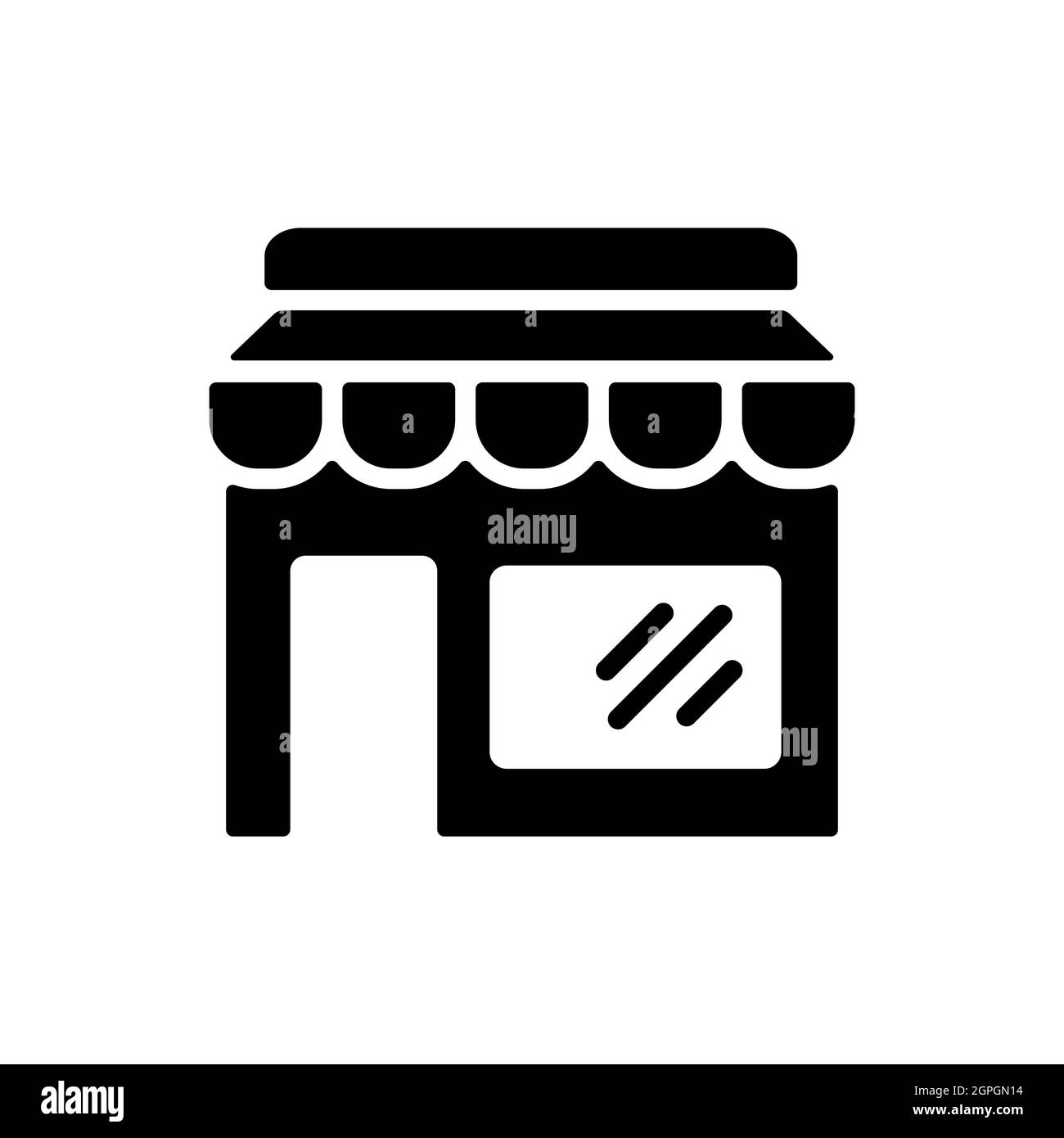 Open cafe building facade vector hi-res stock photography and images ...