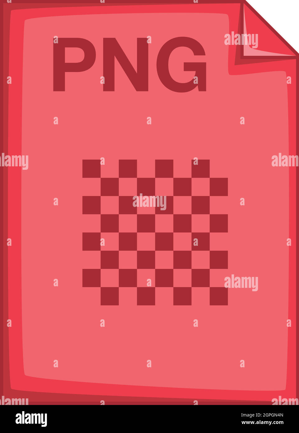 PNG file icon, cartoon style Stock Vector Image & Art - Alamy