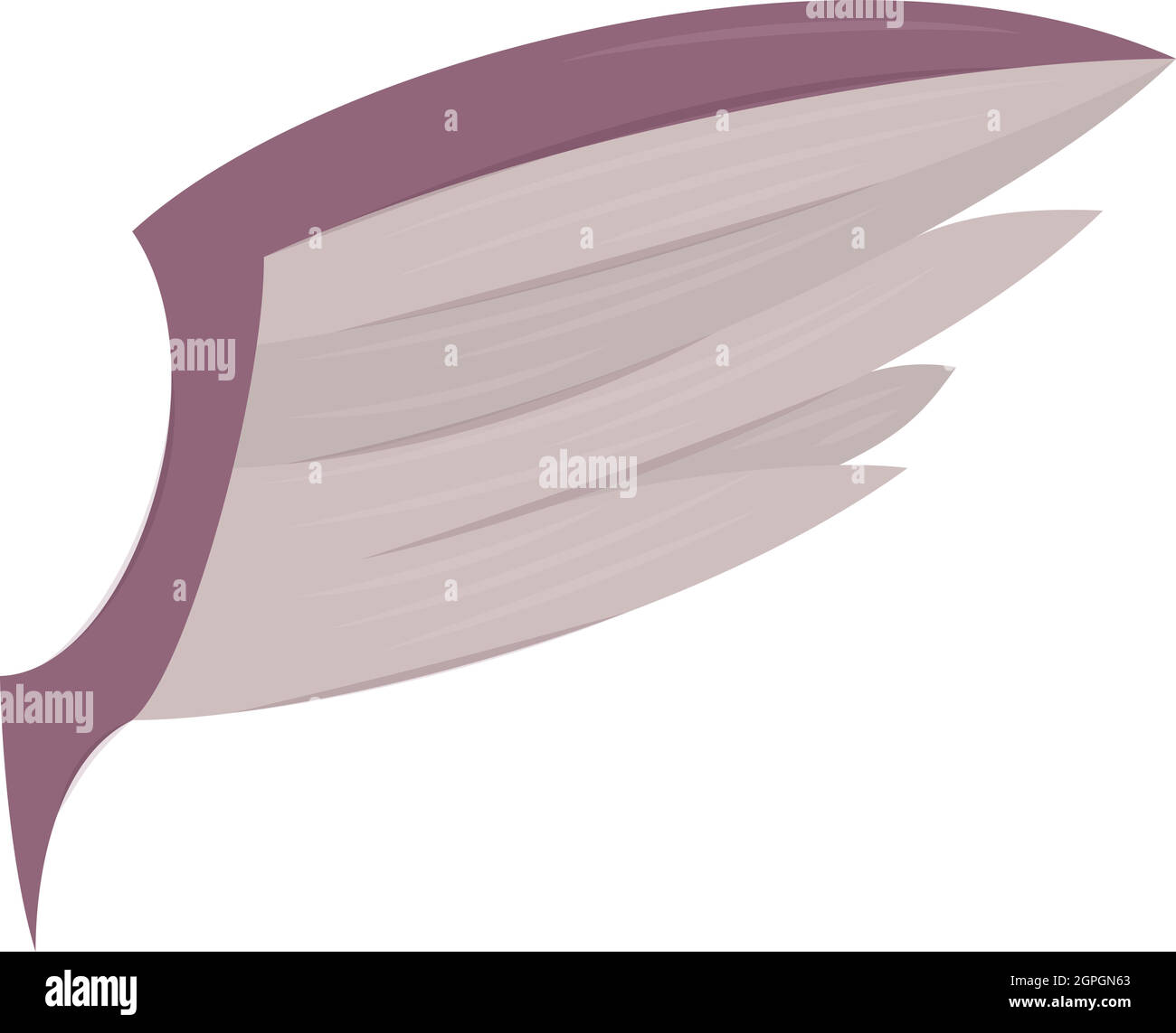 Wing icon, cartoon style Stock Vector Image & Art - Alamy