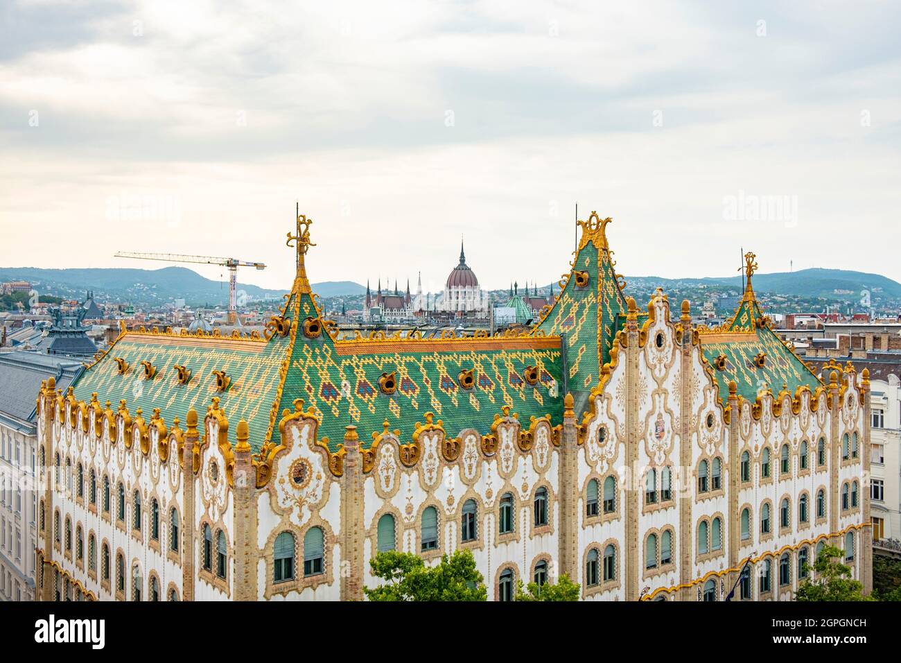 Hungary, Budapest, listed as World Heritage by UNESCO, Pest district ...