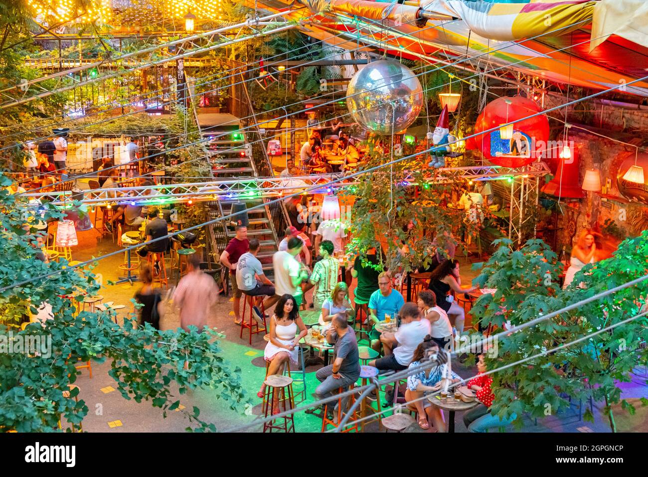 Hungary, Budapest, listed as World Heritage by UNESCO, Pest district ...