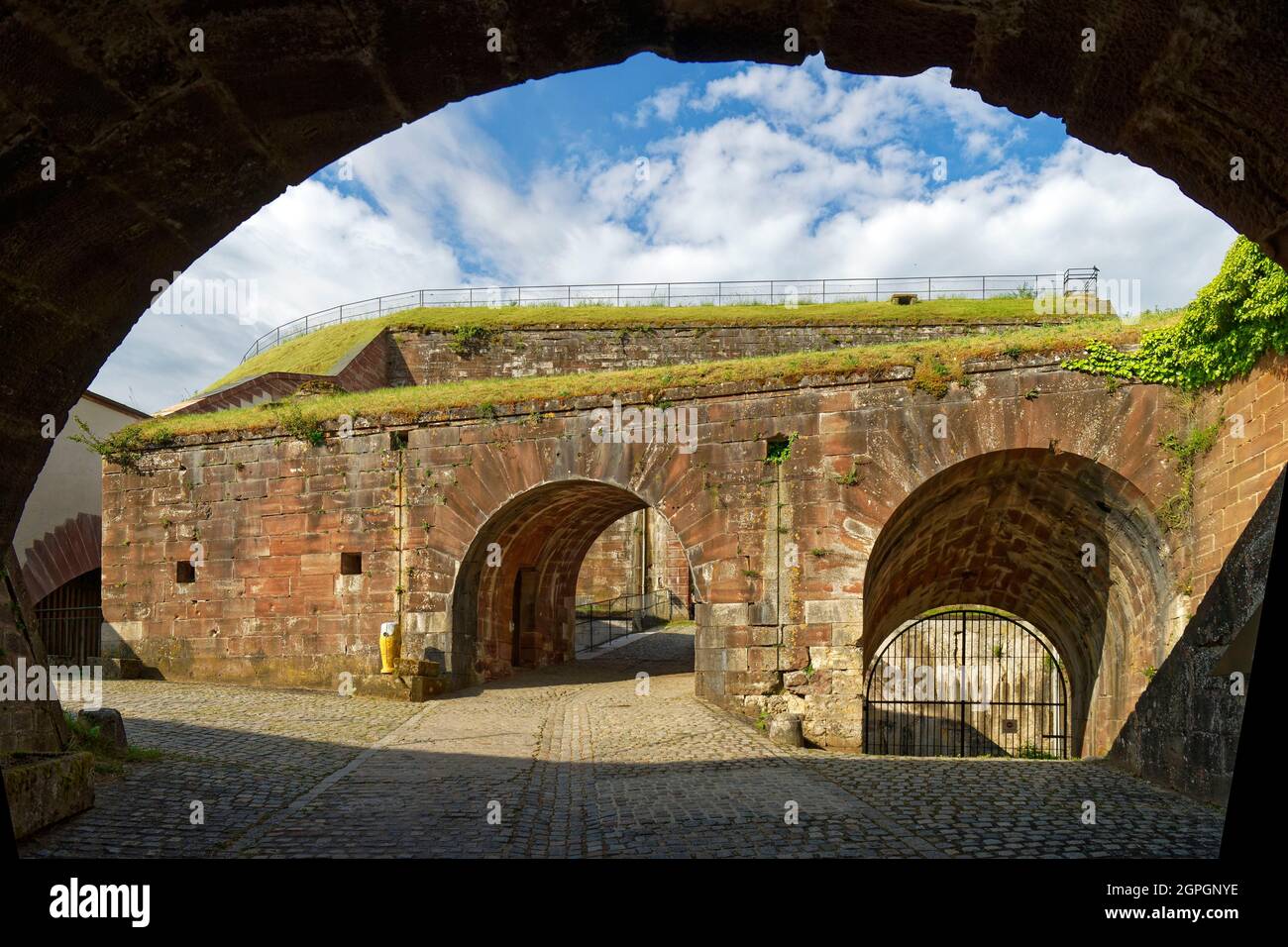 France, Territoire de Belfort, Belfort, citadel of Vauban, castle, the ...