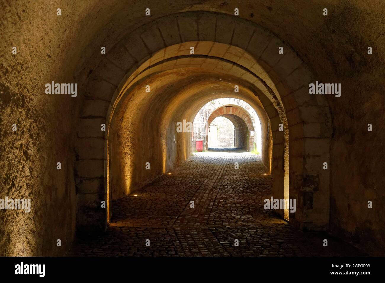 France, Territoire de Belfort, Belfort, citadel of Vauban, castle, the ...