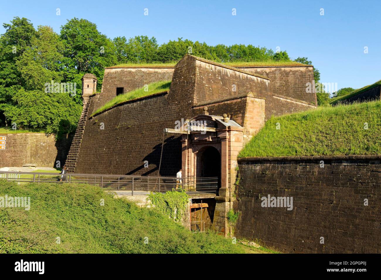 France, Territoire de Belfort, Belfort, citadel of Vauban, castle ...