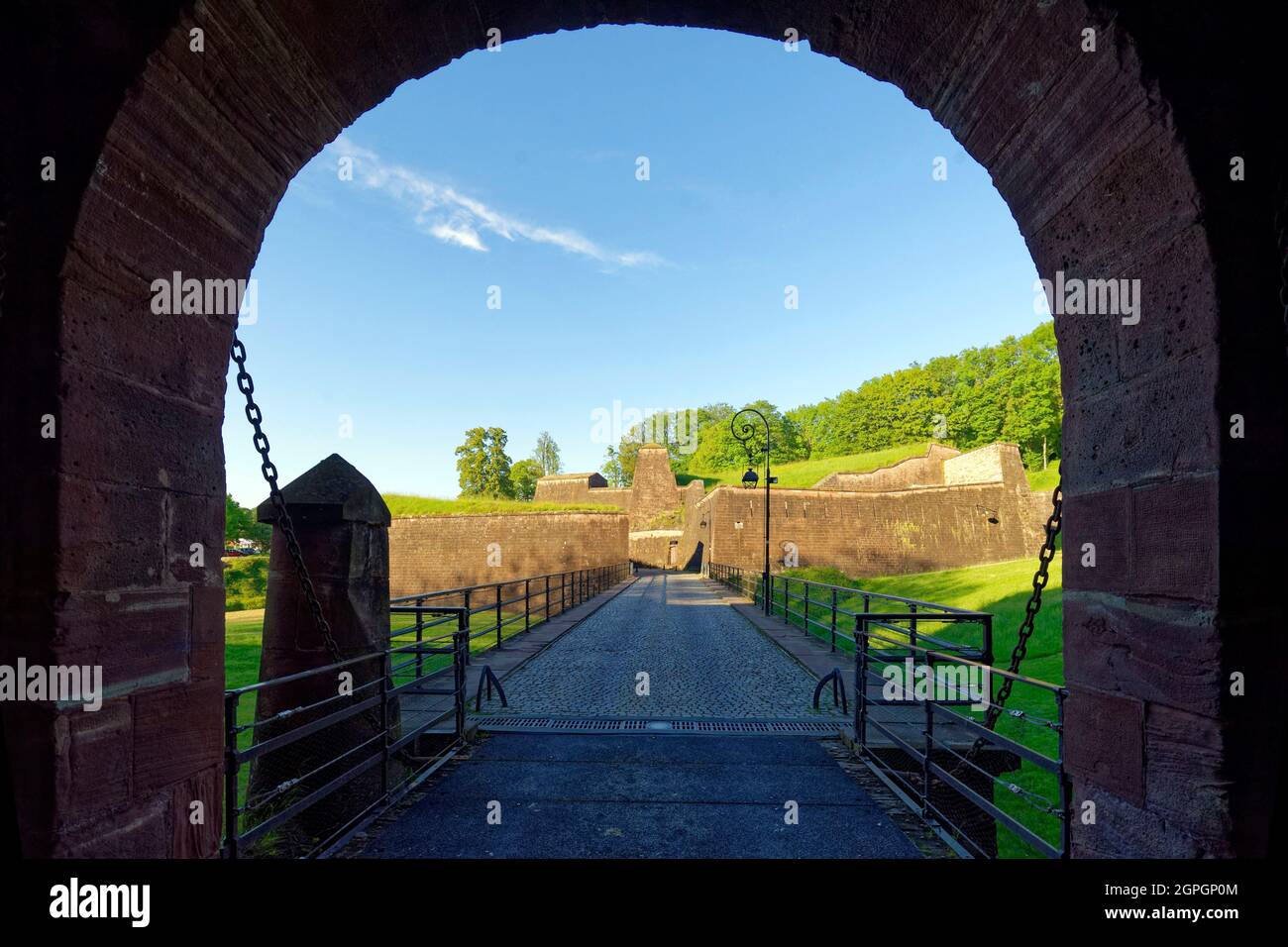 France, Territoire de Belfort, Belfort, citadel of Vauban, castle ...