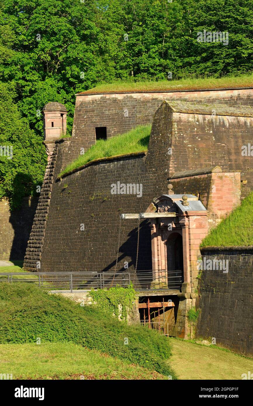 France, Territoire de Belfort, Belfort, citadel of Vauban, castle ...
