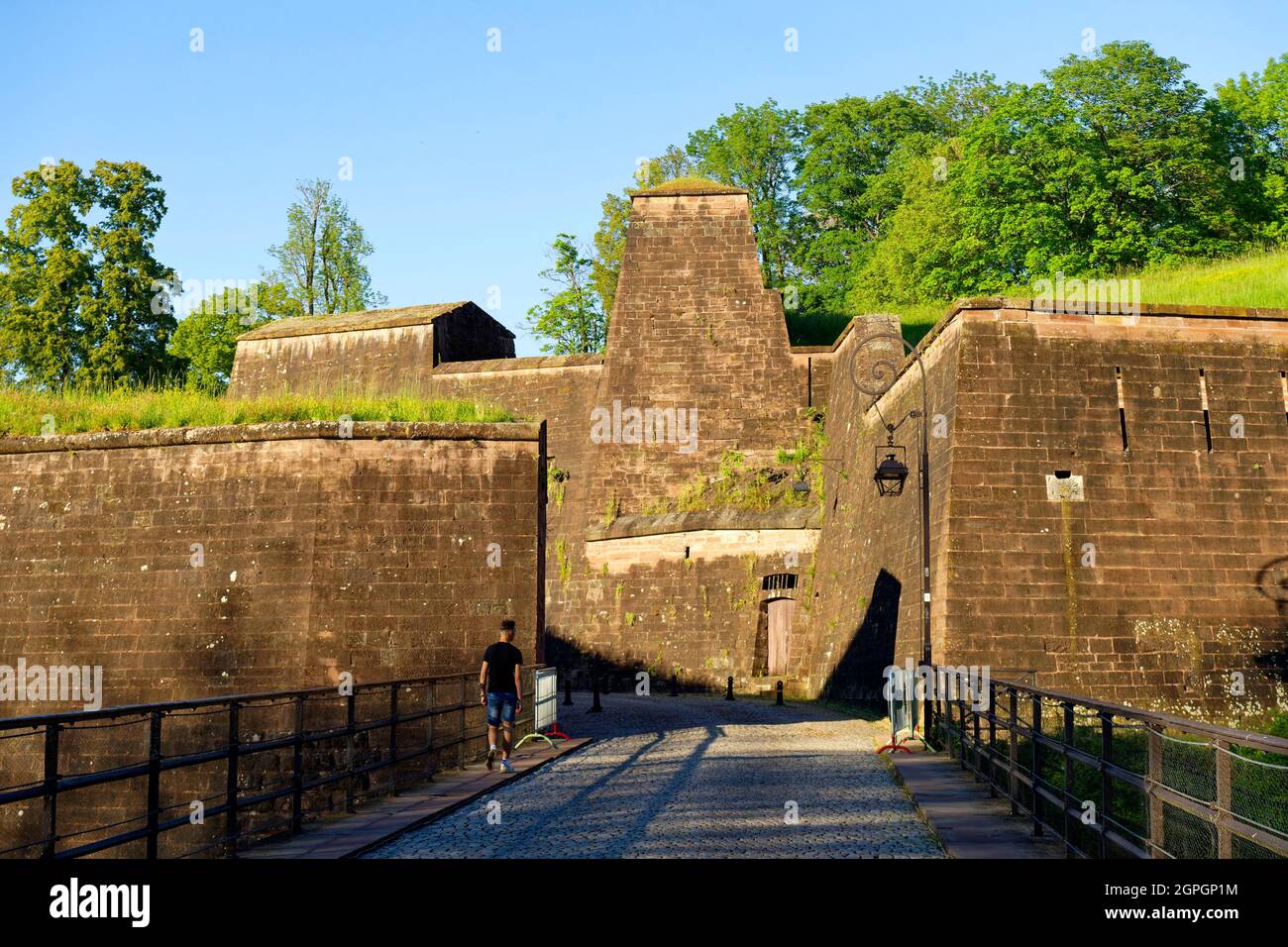 France, Territoire de Belfort, Belfort, citadel of Vauban, castle ...