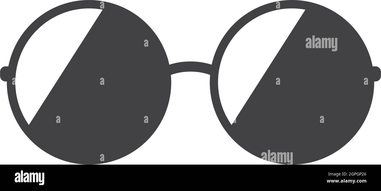 Beach sunglasses reflection Stock Vector Images - Alamy