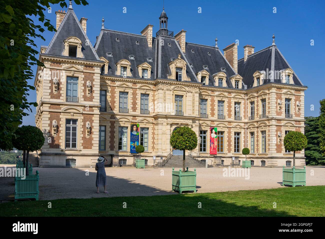 France, Hauts de Seine, Sceaux, park and castle, the Park of Sceaux ...