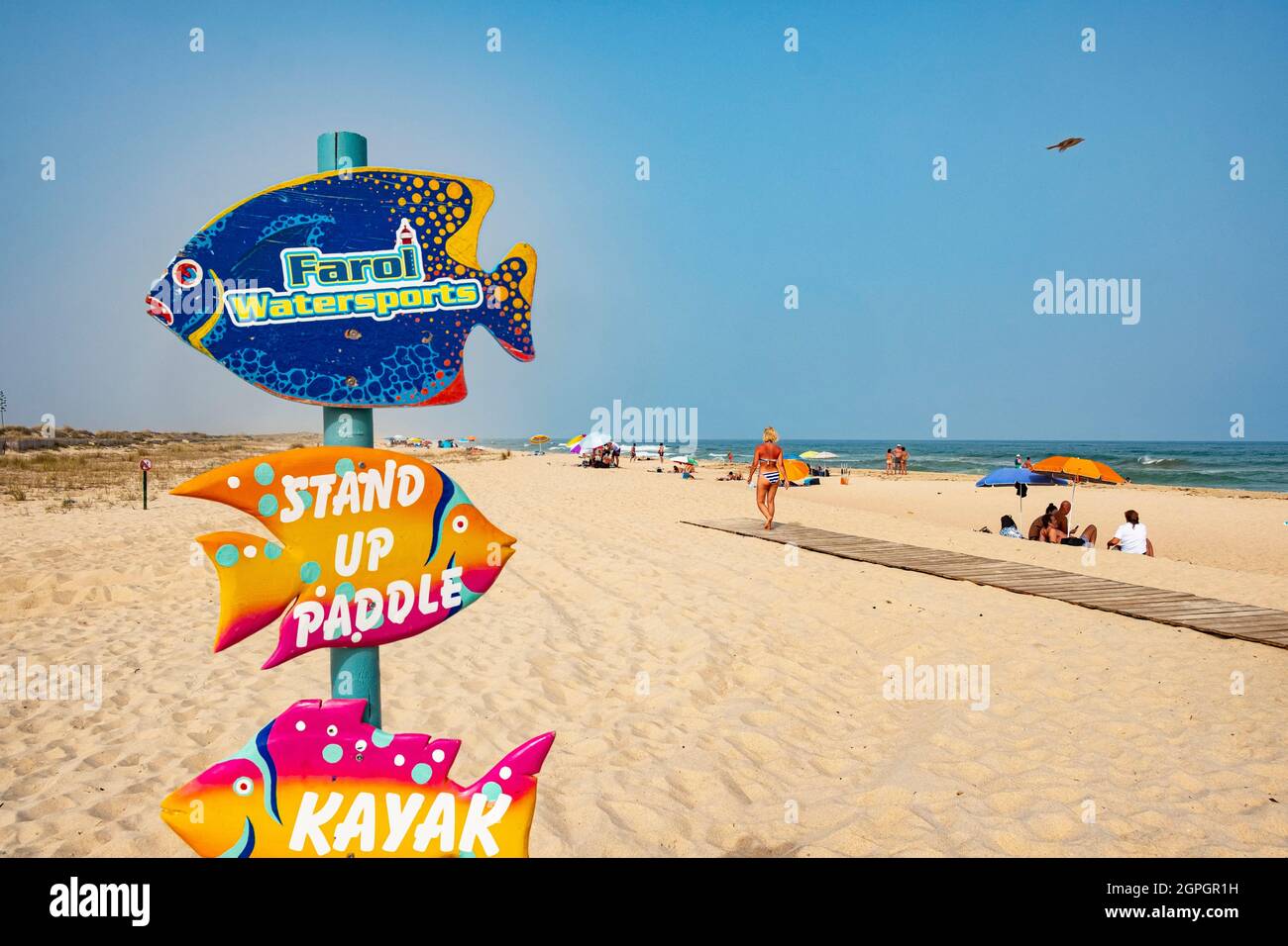 Portugal, Algarve, Faro, island or ilha do Farol Stock Photo - Alamy