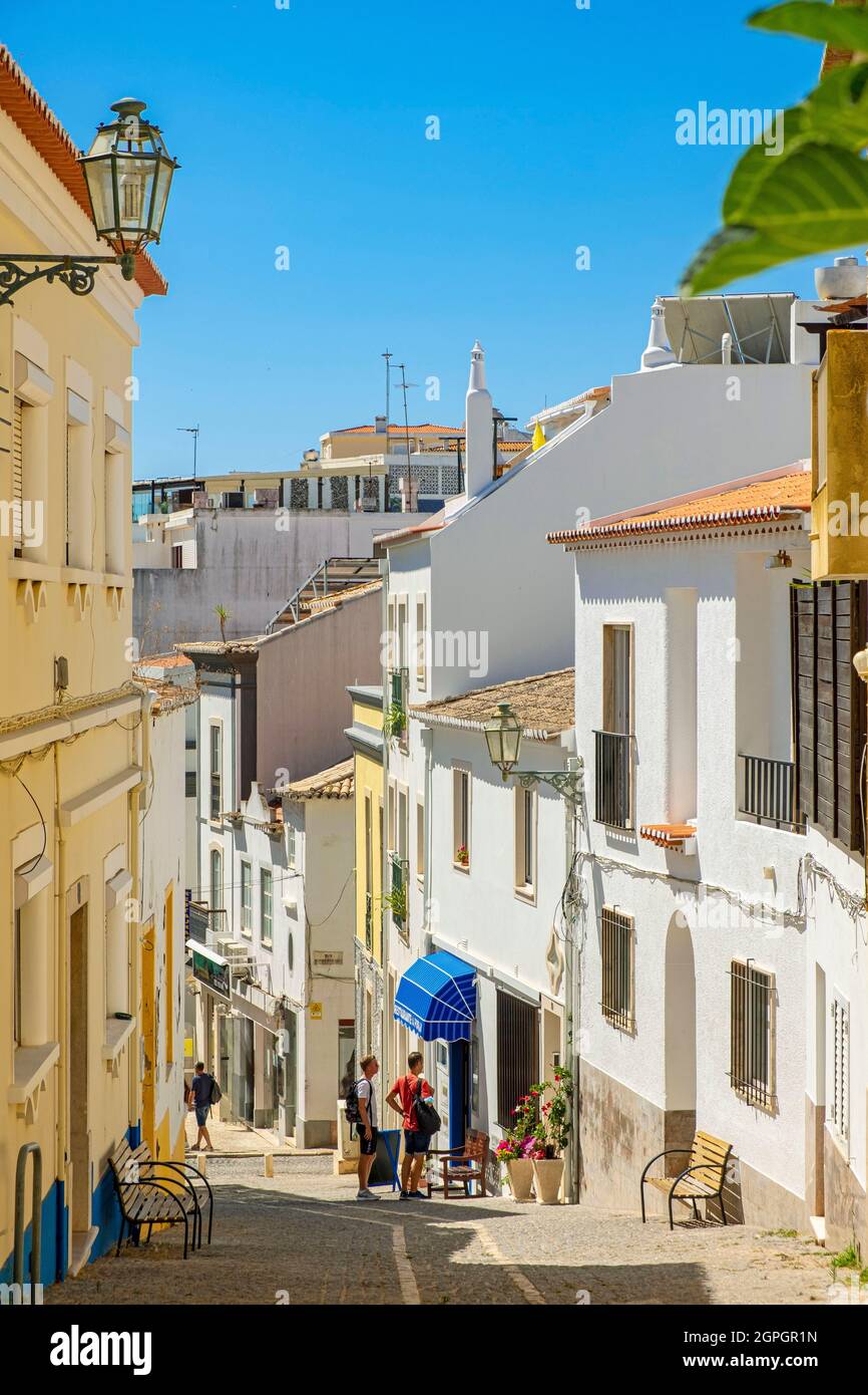Portugal, Algarve, Lagos, the old town Stock Photo - Alamy