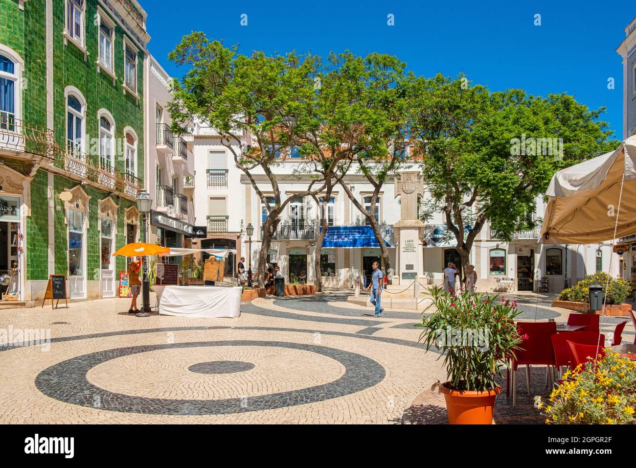 Portugal, Algarve, Lagos, the old town Stock Photo - Alamy