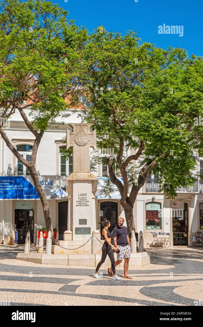 Portugal, Algarve, Lagos, the old town Stock Photo - Alamy