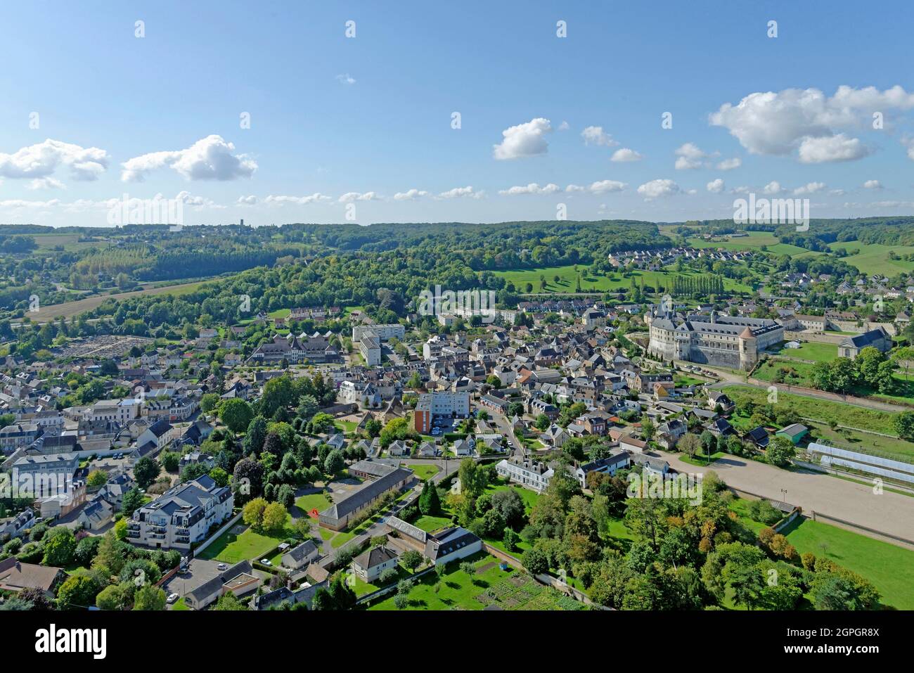 France, Eure, Gaillon, castle of Gaillon, first castle of the ...