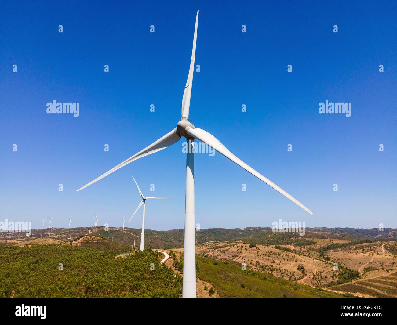 Wind energy development hi-res stock photography and images - Alamy