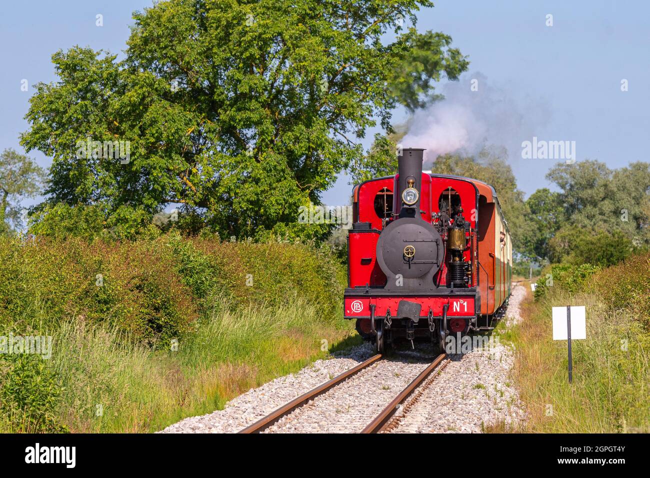 Steam locomotive france hi-res stock photography and images - Alamy