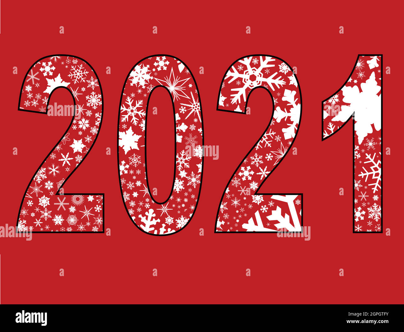 2021 christmas Stock Vector Images - Alamy