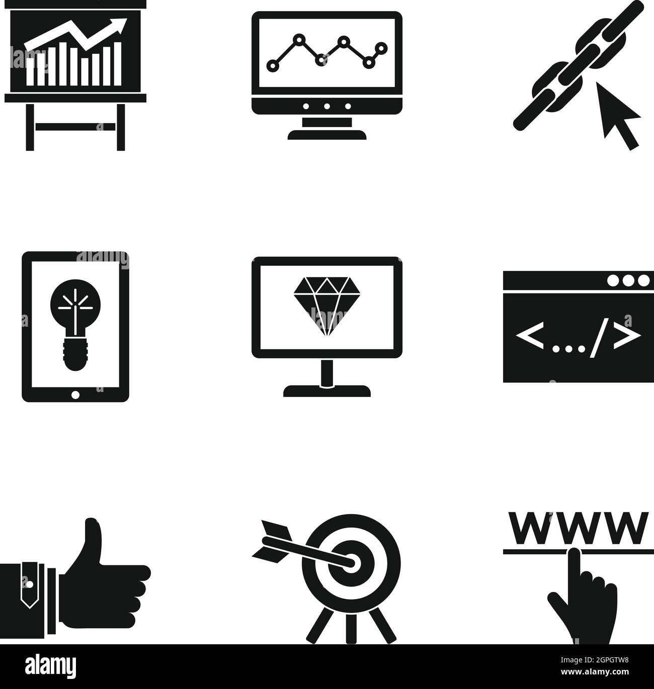 Economic optimization Stock Vector Images - Alamy