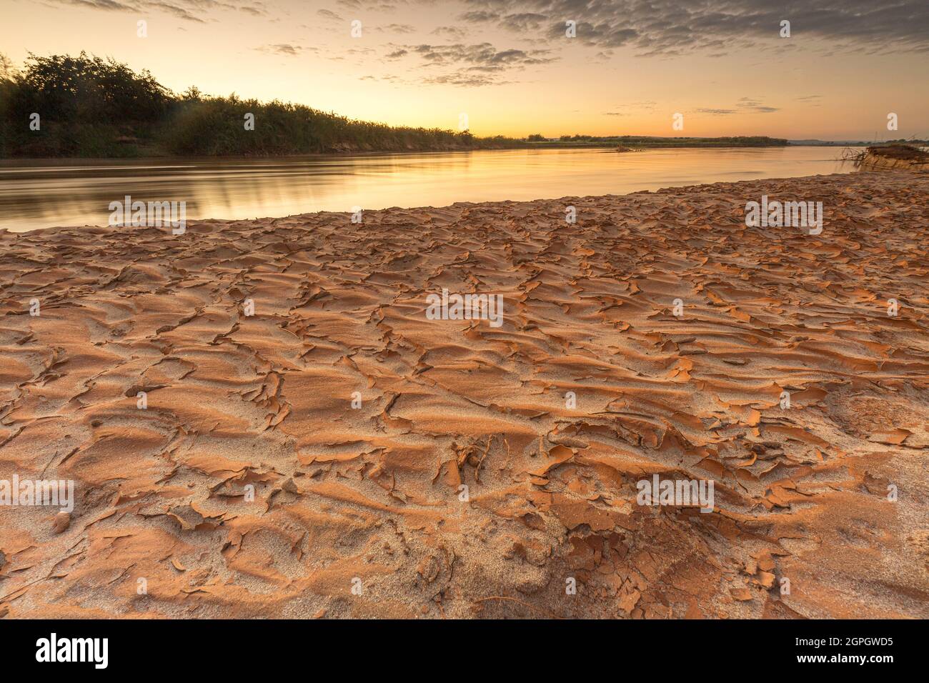 Madagascar, Menabe region, Bemaraha massif, the Tsiribihina river ...