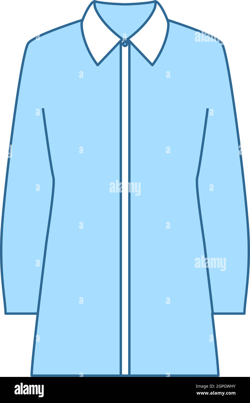 Blue blouse Stock Vector Images - Alamy