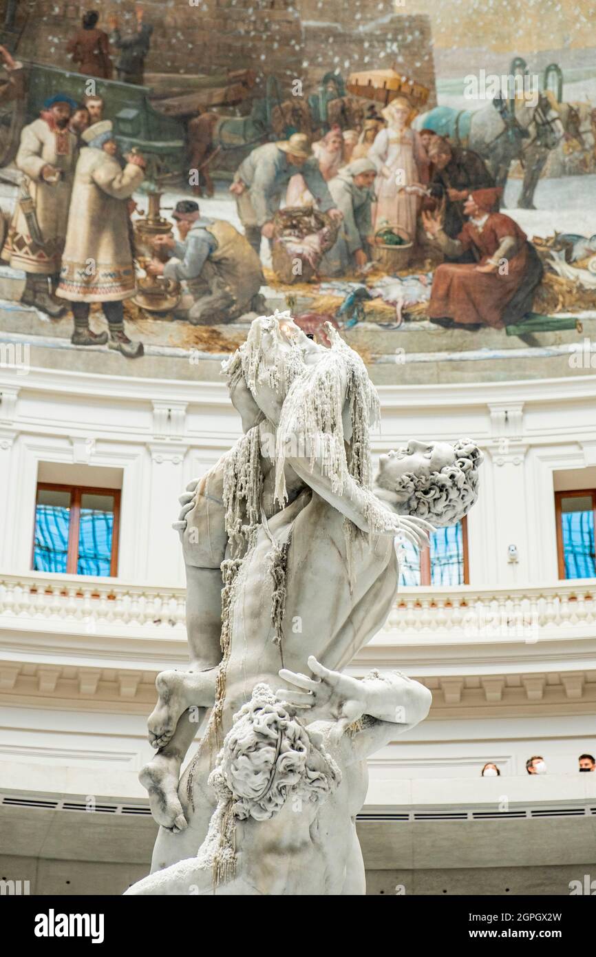 France, Paris, Chatelet-Les Halles district, Bourse de Commerce ...