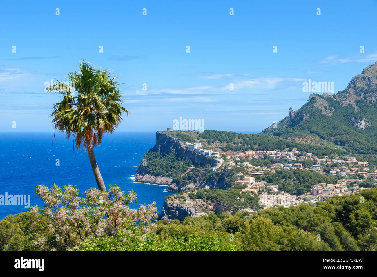 Port de Soller, Mallorca, Spain Stock Photo - Alamy