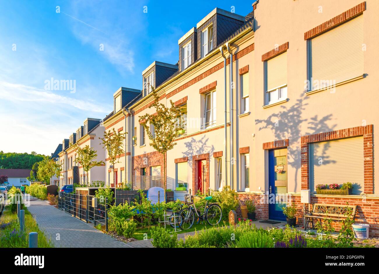 Newly built social housing hi-res stock photography and images - Alamy